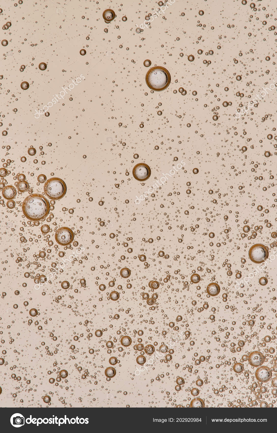 Full Frame Textures Formed Bubbles Drops Oil Shape Circle Floating ...