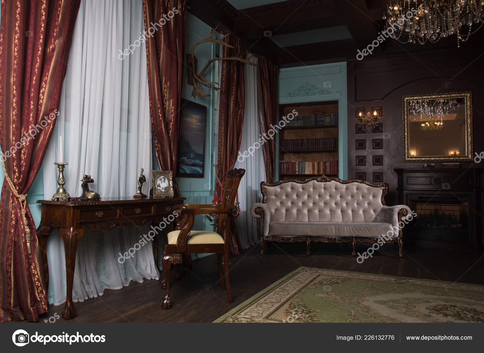 Victorian Study Room