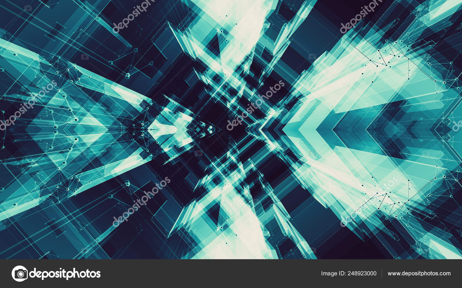Abstract background. Futuristic concept space technology. Future Stock ...