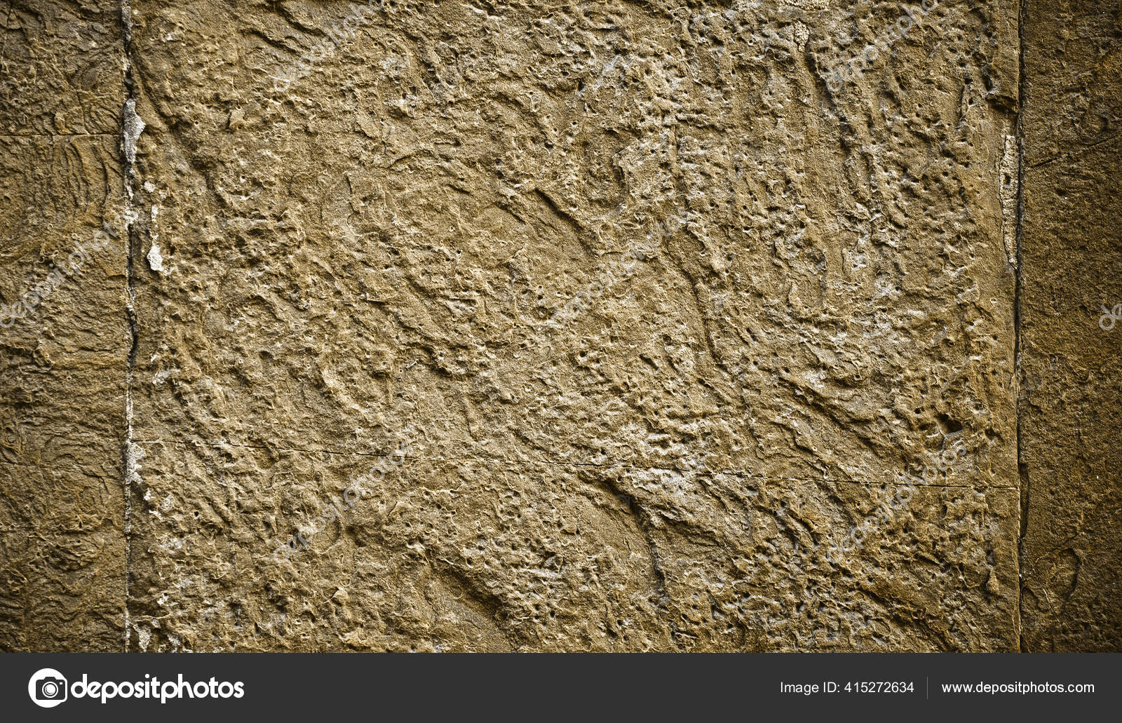 Exfoliating texture of an old building stone. High quality photo ...