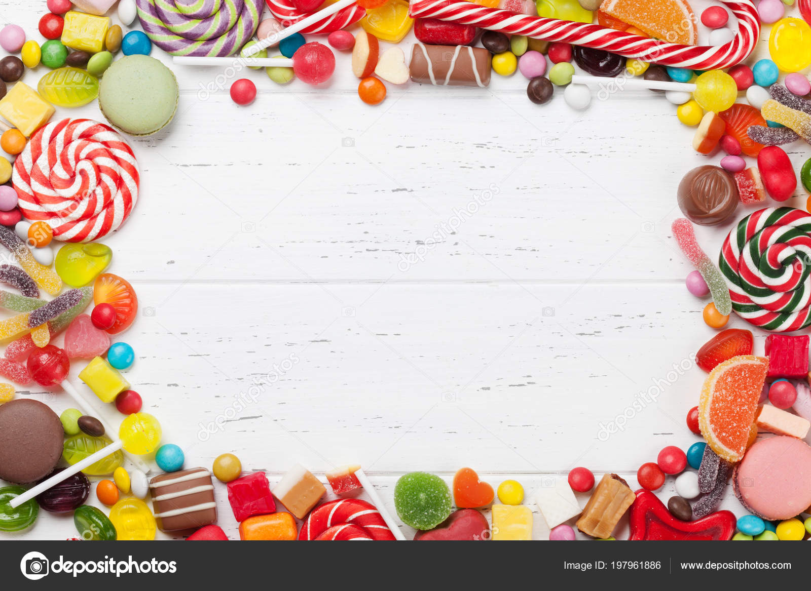 Colorful Candy Border