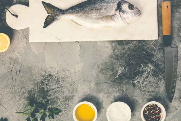 Delicious fresh fish — Stock Photo © klenova #61608279