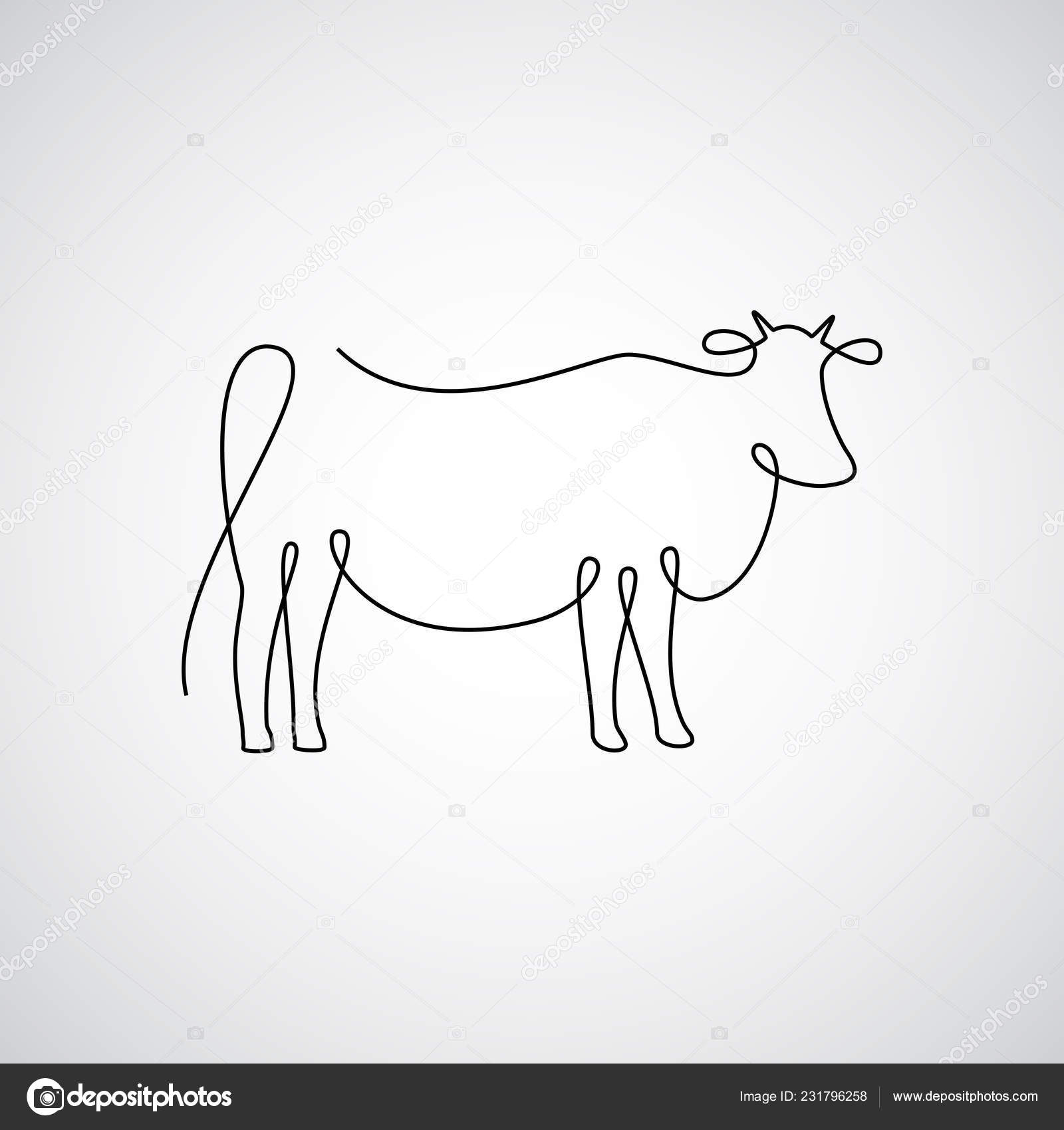 Kuh Silhouette Clipart