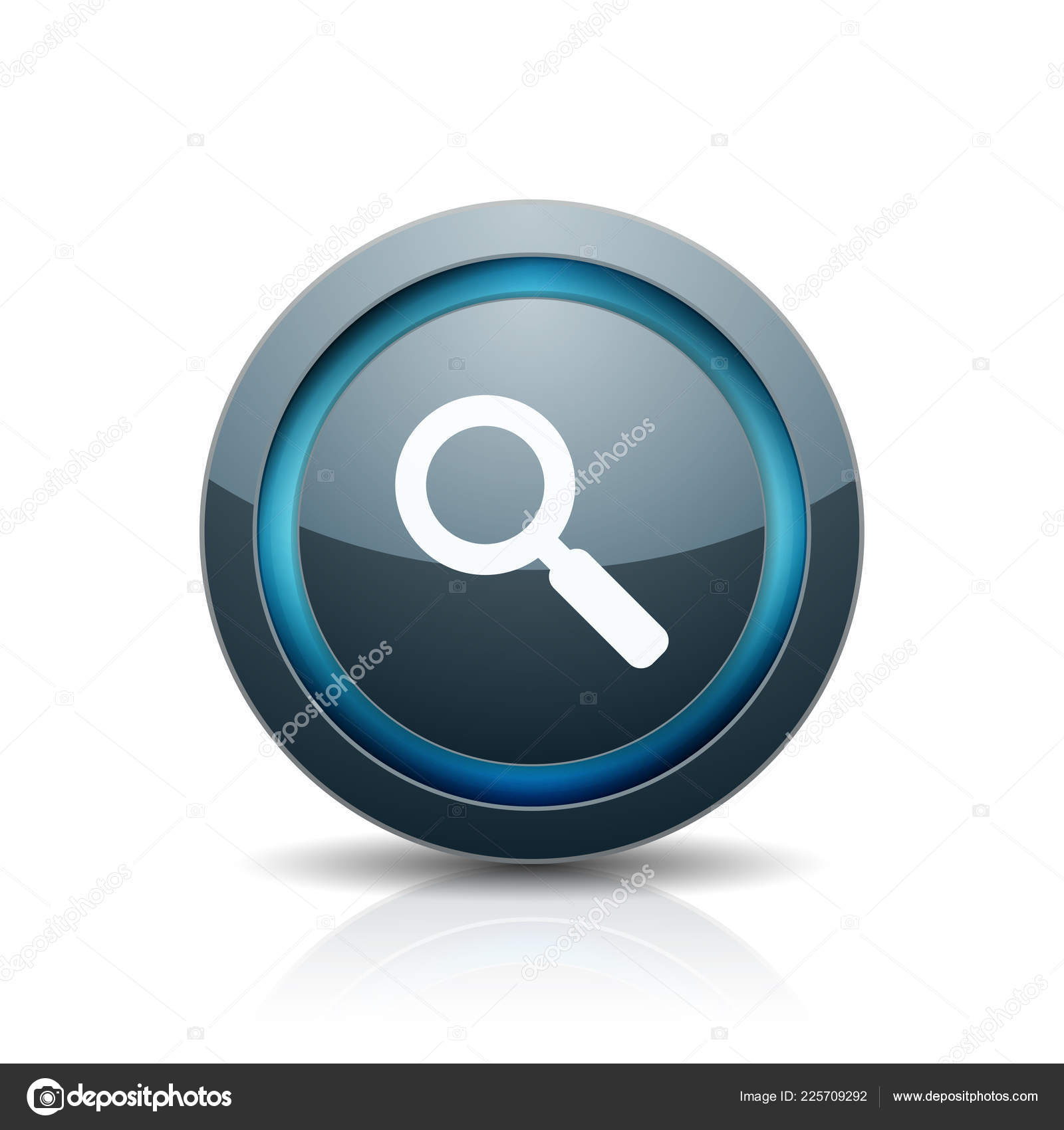 Search button sign icon Stock Vector Image by ©Yuriy_Vlasenko #225709292
