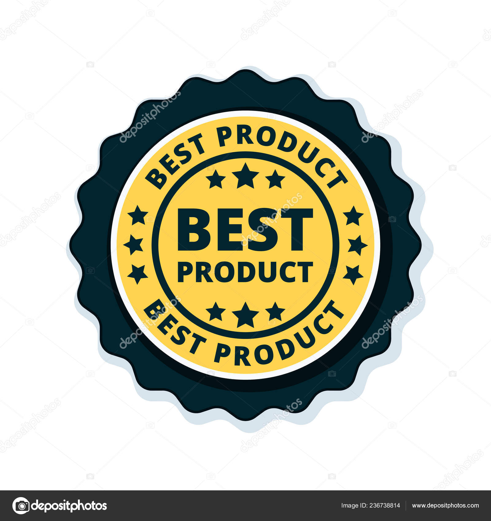 Best Product Label Vector Illustration Stock Vector by ©Yuriy_Vlasenko ...