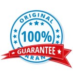 Original Guaranteed Icon Red Ribbon Vector Illustration Stock Vector by ...