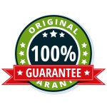 Original Guaranteed Icon Red Ribbon Vector Illustration Stock Vector by ...