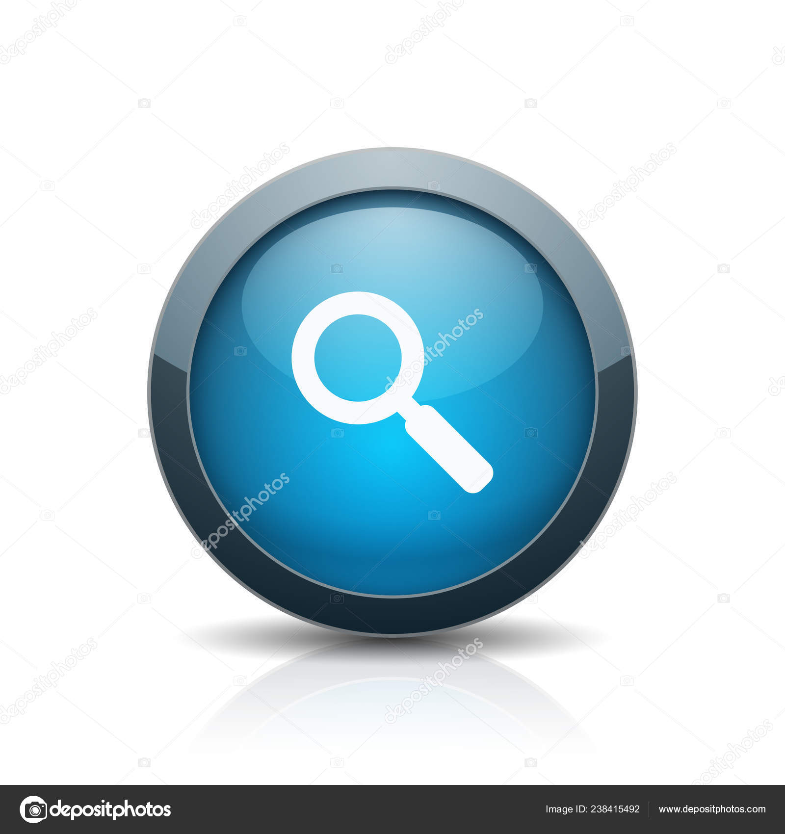 Search button sign icon Stock Vector Image by ©Yuriy_Vlasenko #238415492