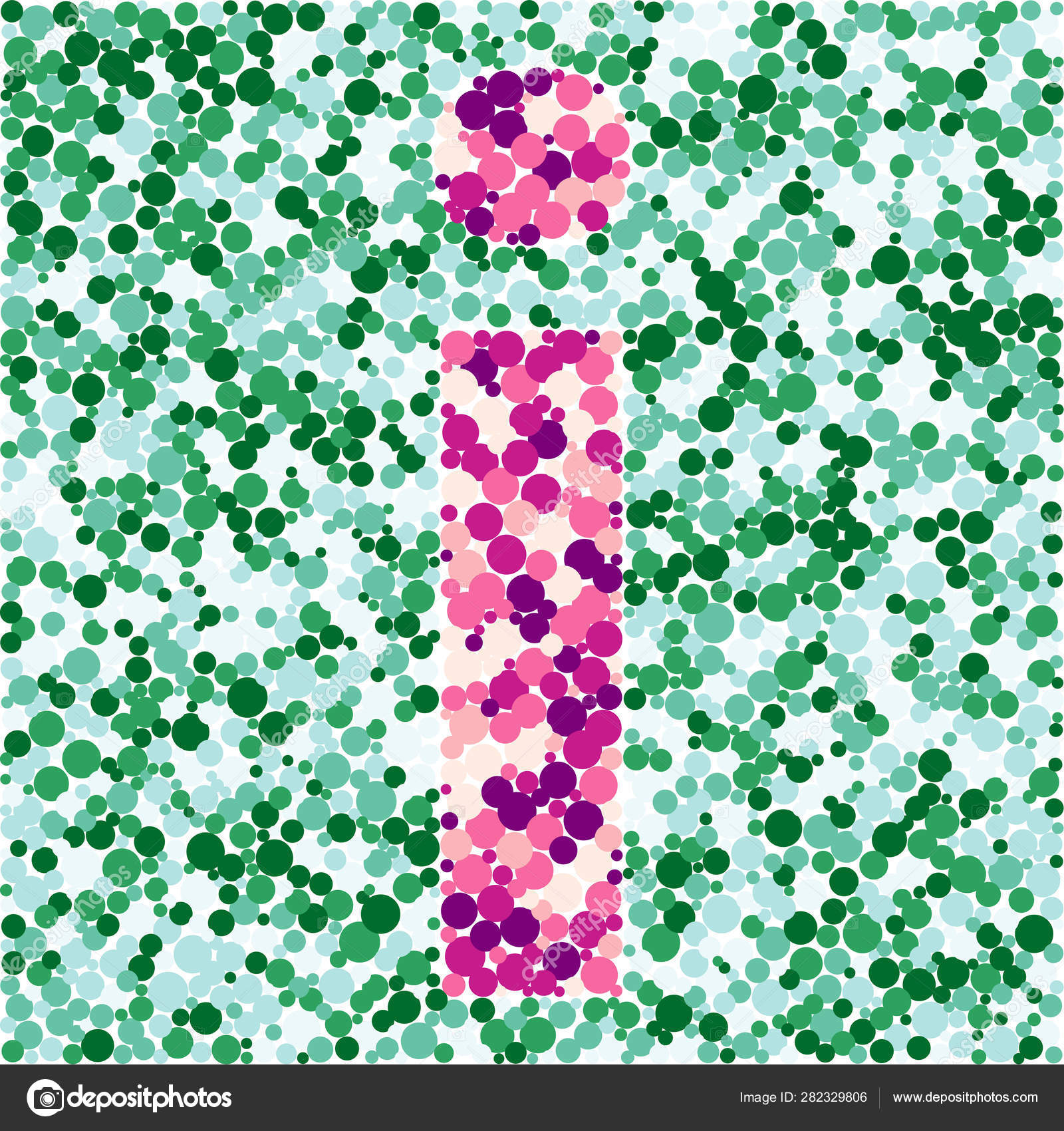 Information Sign Color Distributed Circles Dots Illustration Stock ...