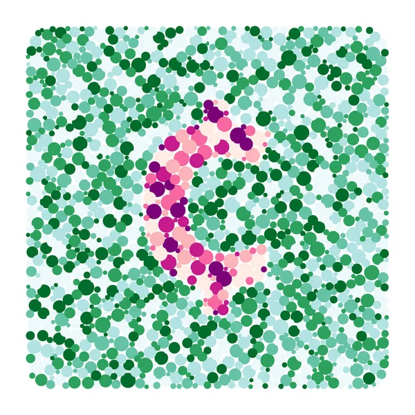 Information Sign Color Distributed Circles Dots Illustration Stock ...