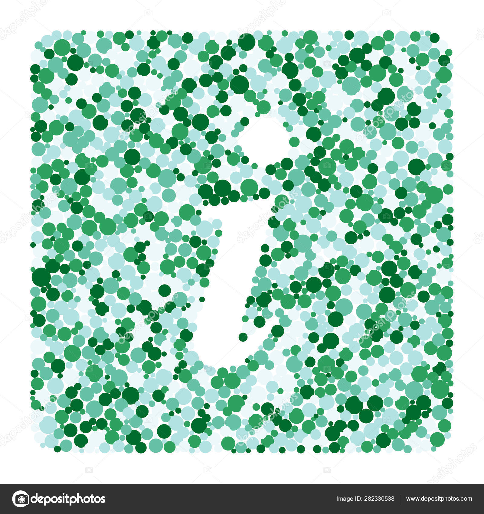 Information Sign Color Distributed Circles Dots Illustration Stock ...