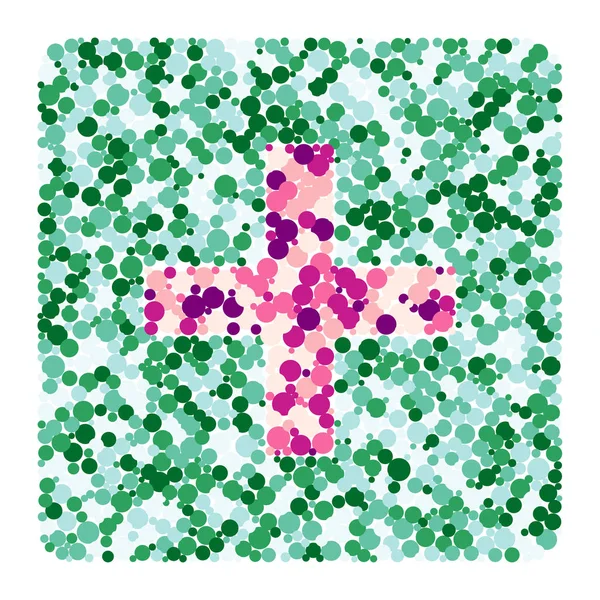 Information Sign Color Distributed Circles Dots Illustration Stock ...