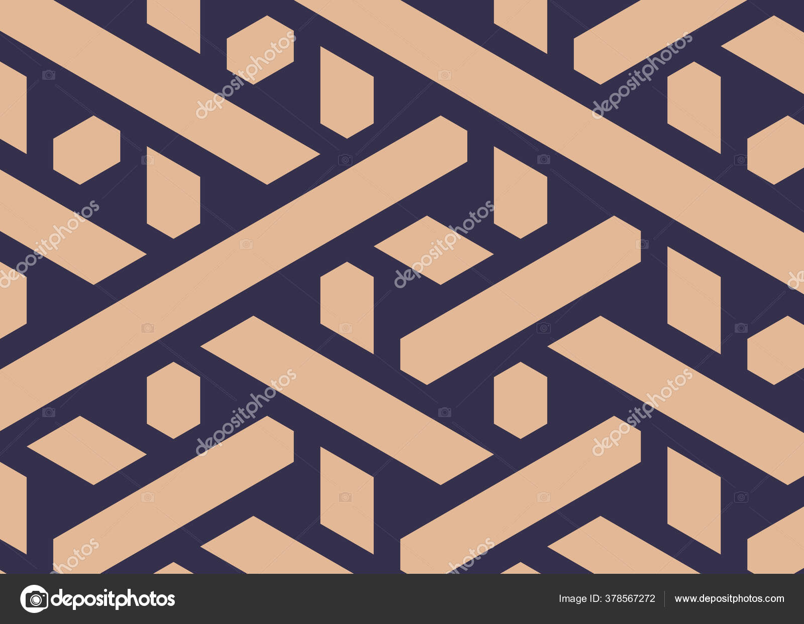 Colorful Tile Seamless Random Interweaving Lines Pattern Connection Art ...