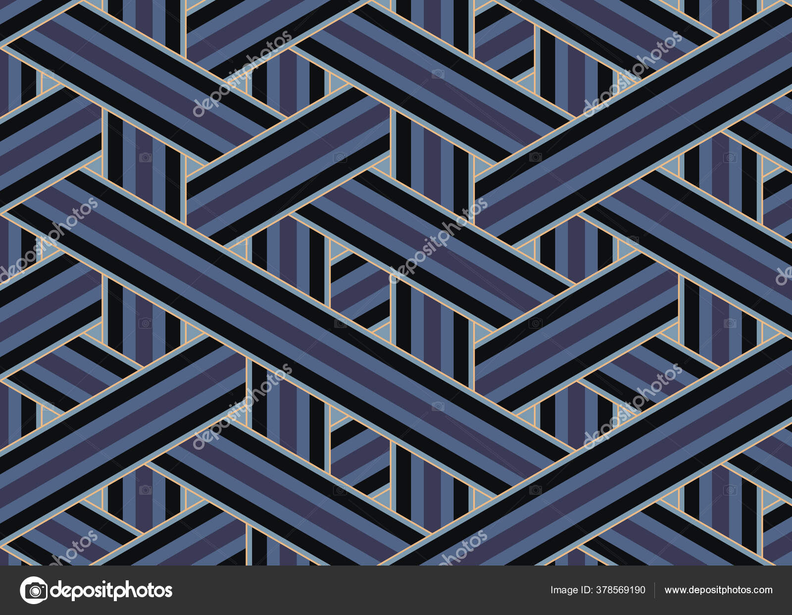 Colorful Tile Seamless Random Interweaving Lines Pattern Connection Art ...
