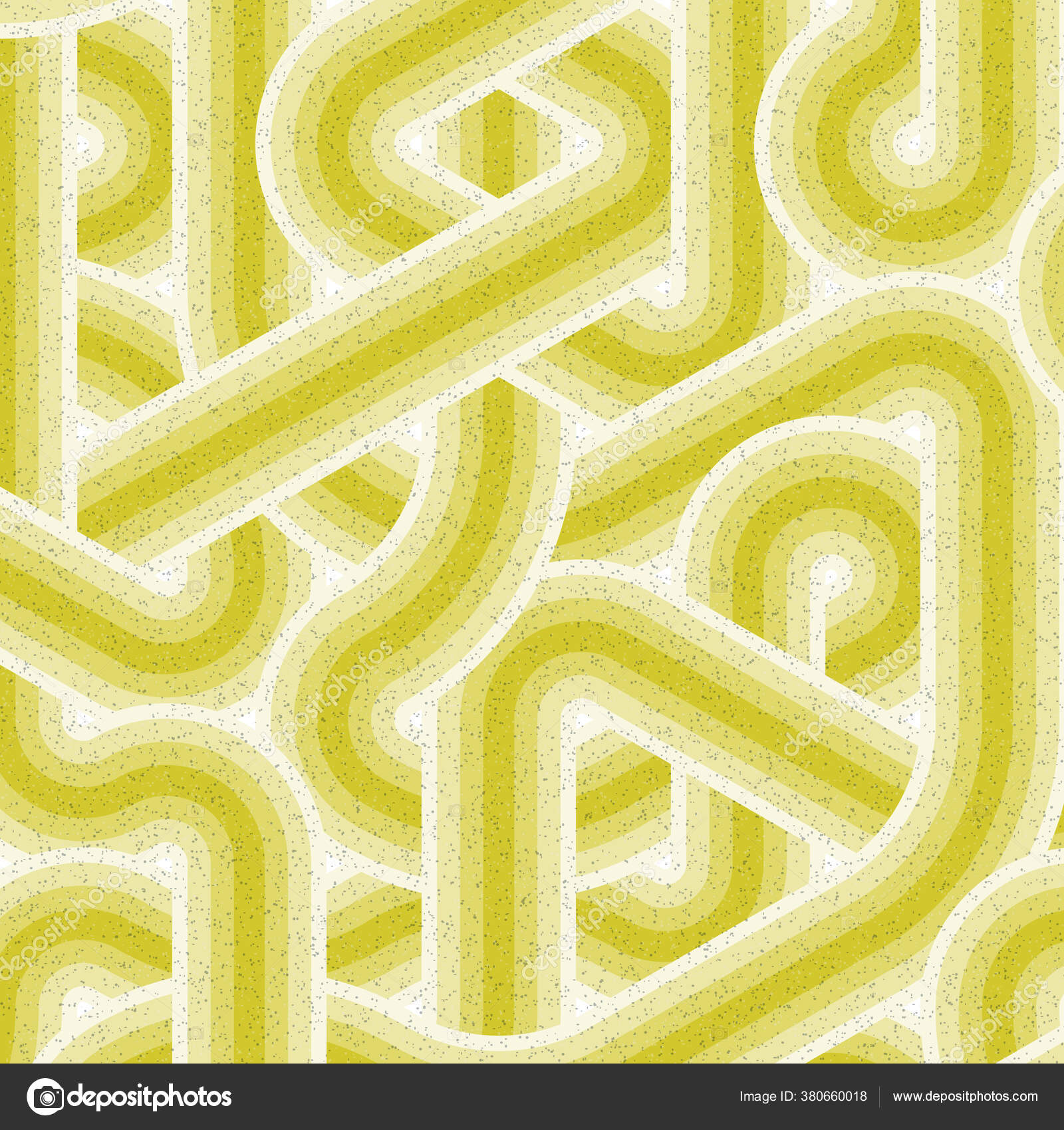 Colorful Tile Seamless Random Interweaving Wavy Lines Pattern ...