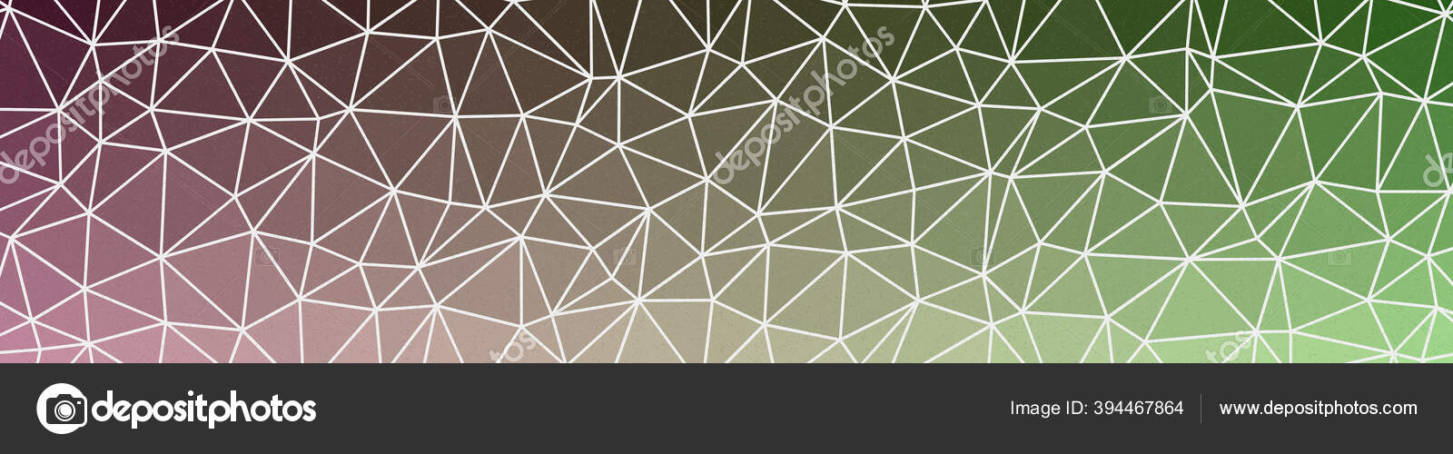 Kelly Green Color Abstract Color Low Polygones Generative Art ...