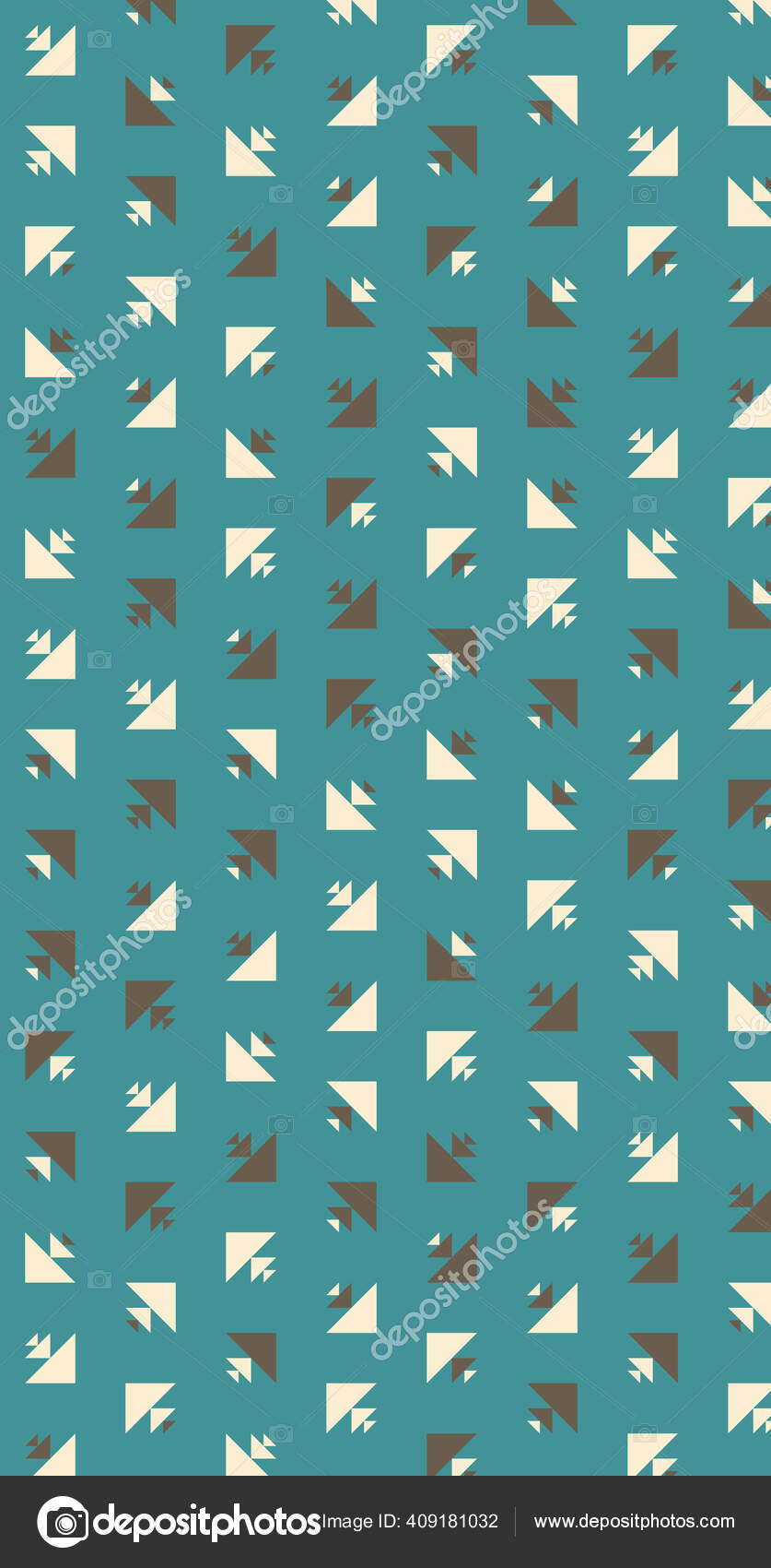 Vertical Vector Multipurpose Template Figures Made Multiple Triangles ...