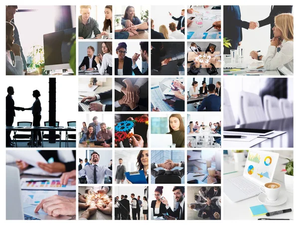 Business collage — Stock Photo © shmeljov #15038481