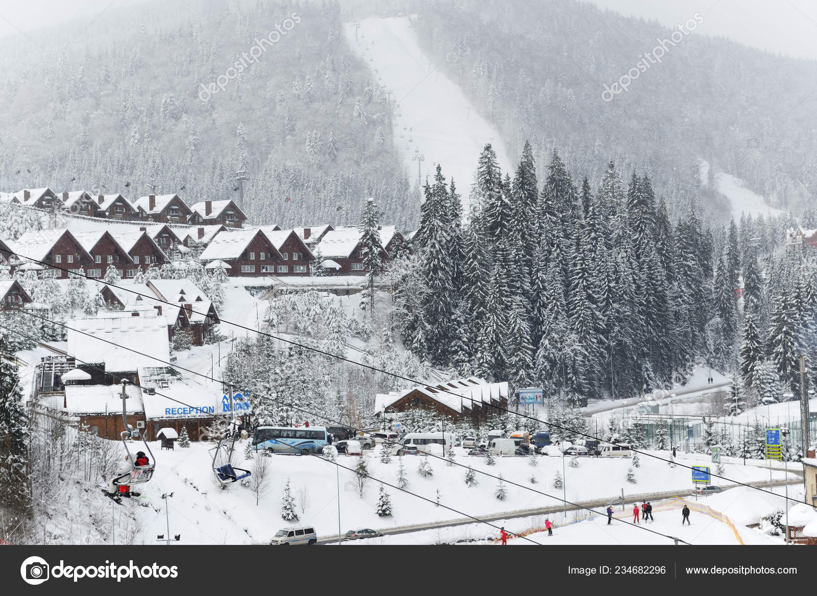 Bukovel Ukraine December Reception Chalets Bukovel Ski Resort Largest ...
