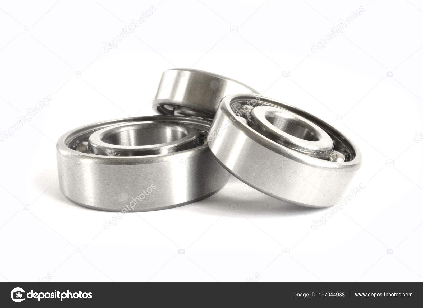 Three Bearings White Background — Stock Photo © archerix #197044938