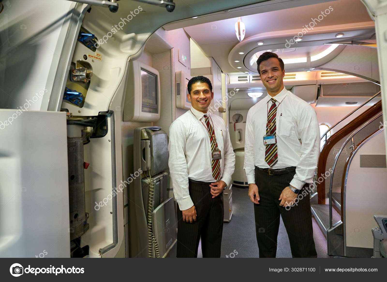 Emirates Male Flight Attendant