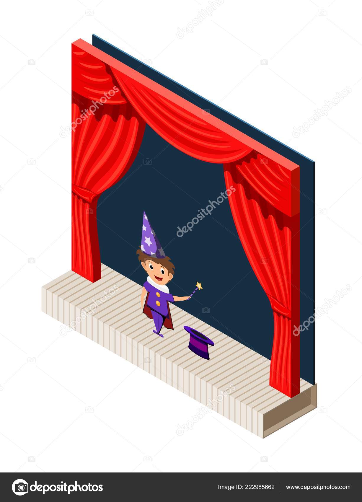 Abstract Theater White Background Stage Backstage Theater Trend ...