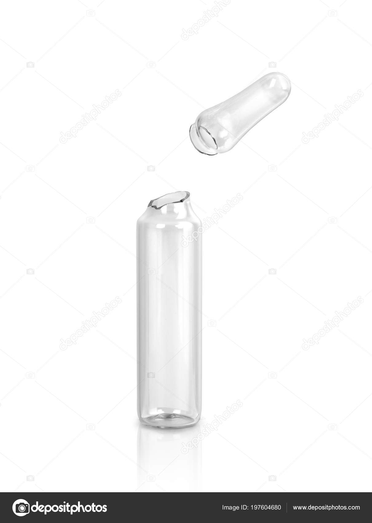 Broken Glass Test Tube