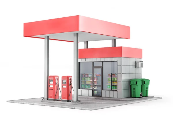 Small gas station Stock Photos, Royalty Free Small gas station Images ...