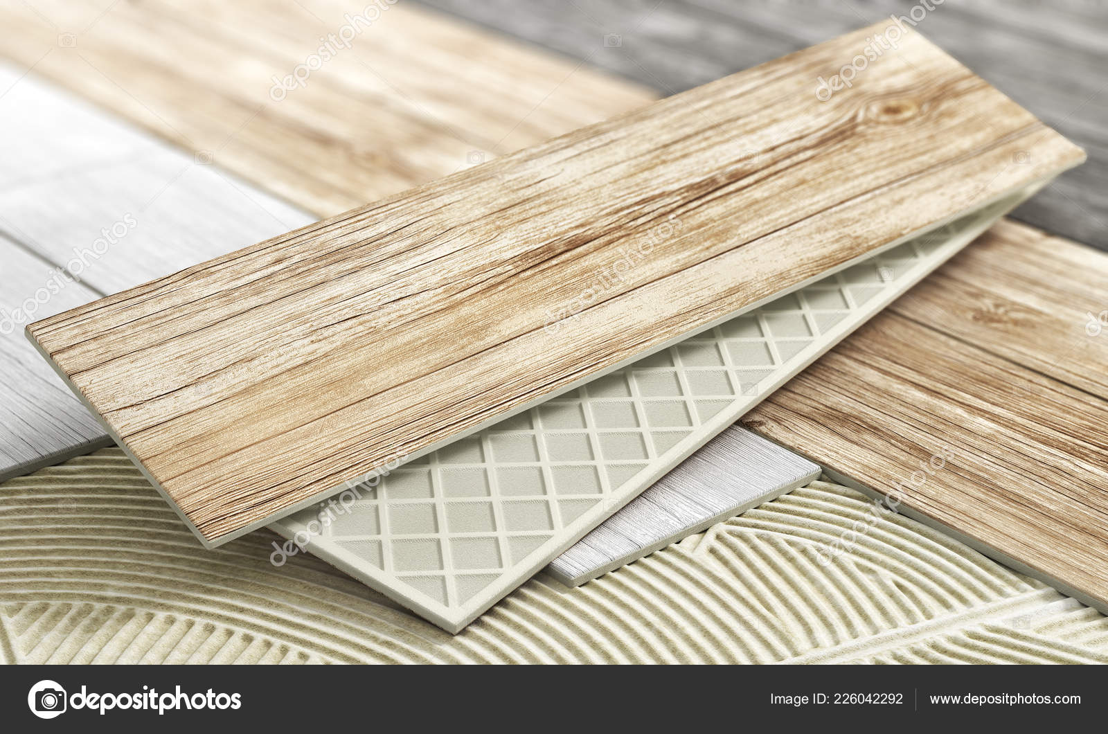 Ceramic Tile Wood Pattern