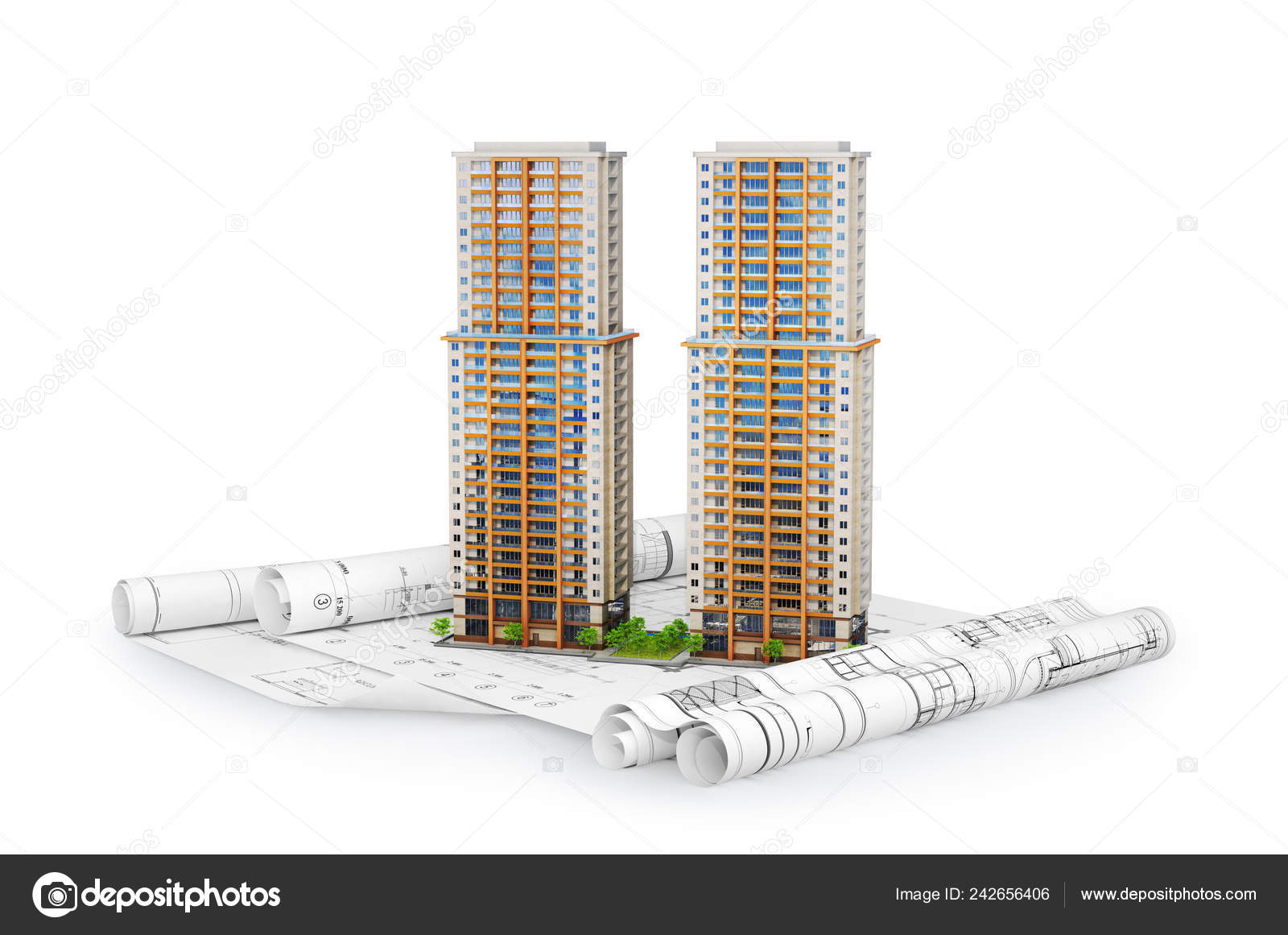 3d Skyscraper Drawing