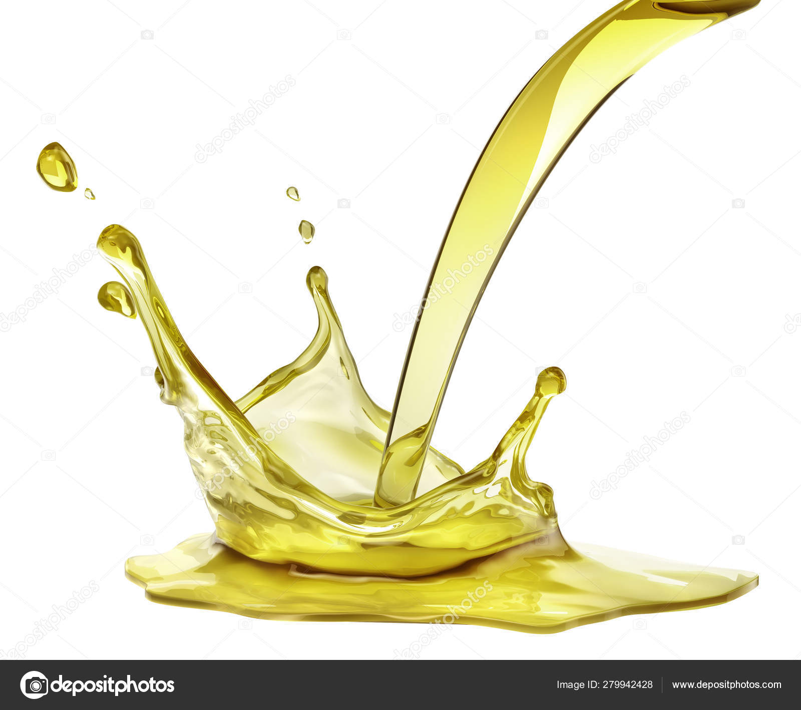 Oil Splash Wallpaper