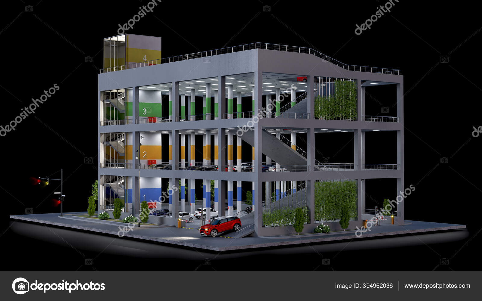 Multi Level Garage Plans Brooks Sports Headquarters Building LMN
