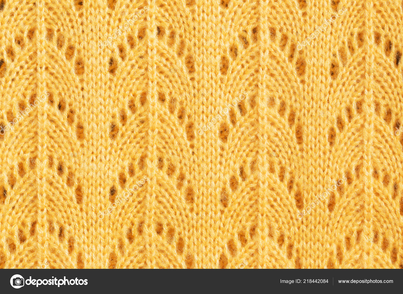 Yellow Knitting Background Stock Photo by ©Kruchenkova 218442084