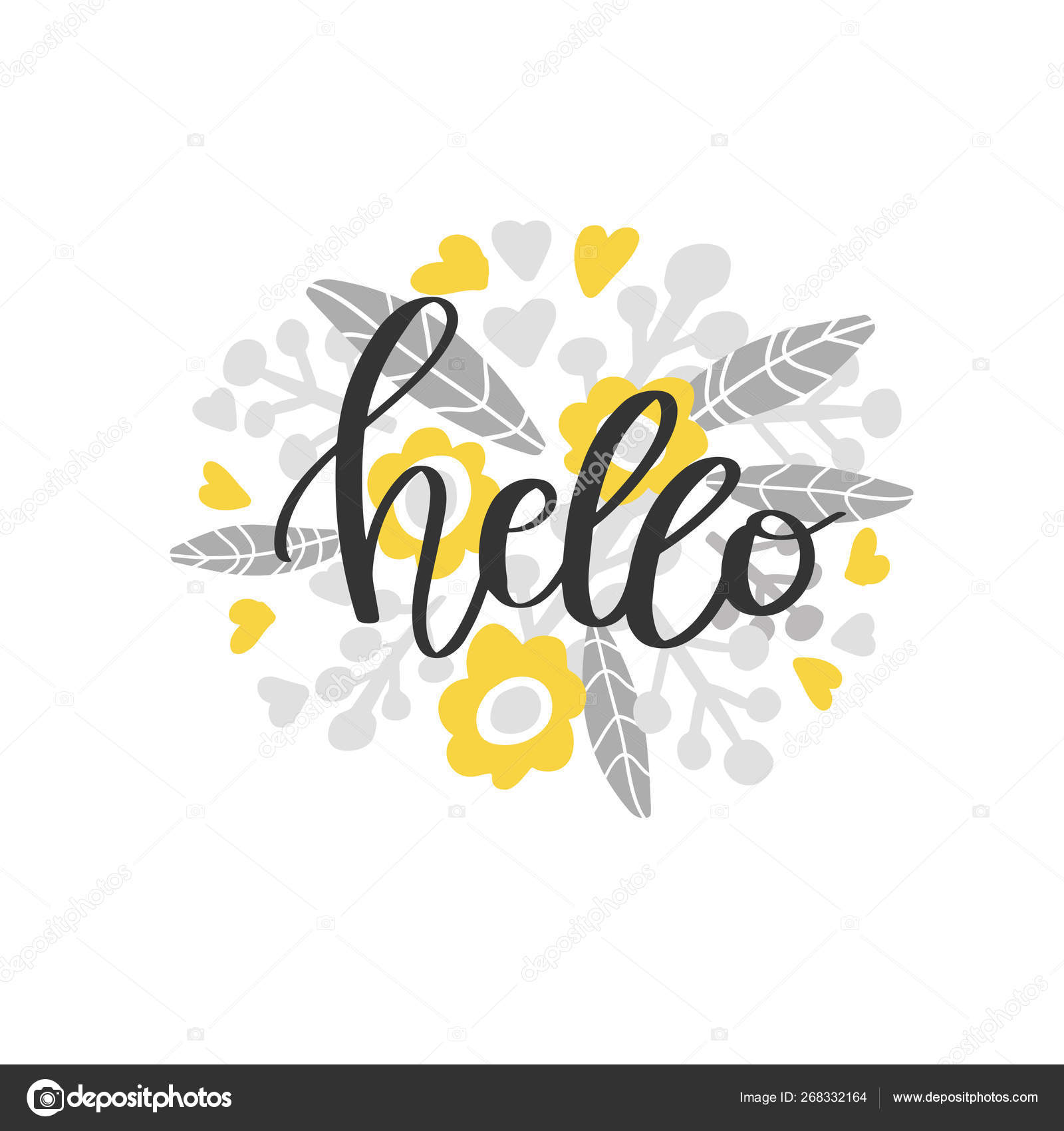 Motivational inscription hand drawn lettering composition - Vector ...