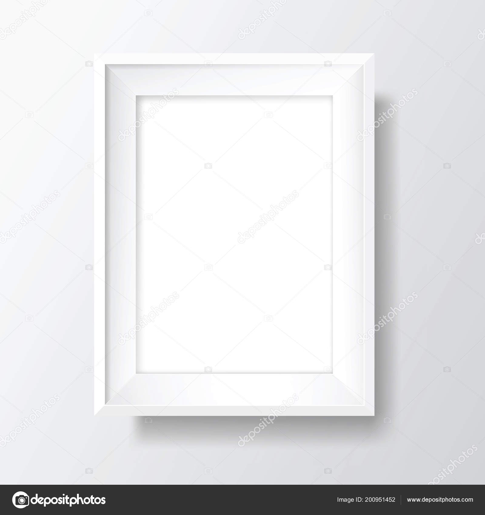 Simple White Picture Frames