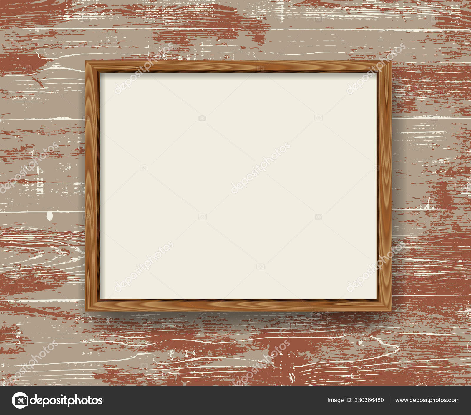 Blank Distressed Wood Background