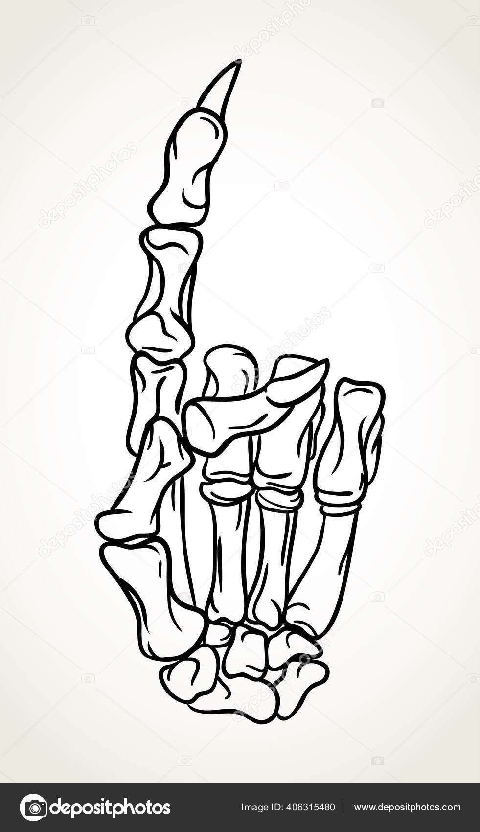 Creepy Hand Pointing