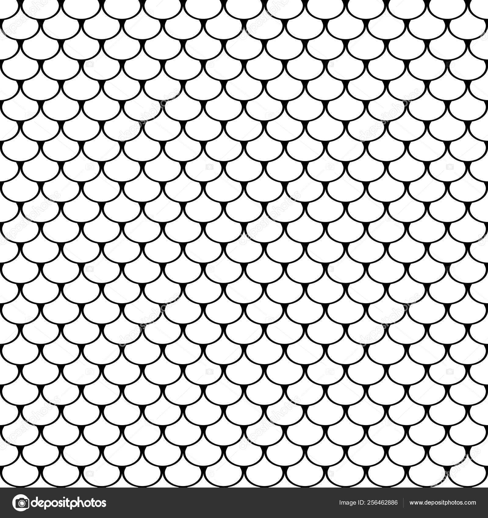 Seamless fish scale pattern. Stock Vector by ©troyka 256462886 Seamless fish scale pattern. Stock Vector by ©troyka 256462886
