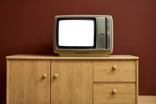Old TV blank screen Stock Photo by ©Gudella 229614474