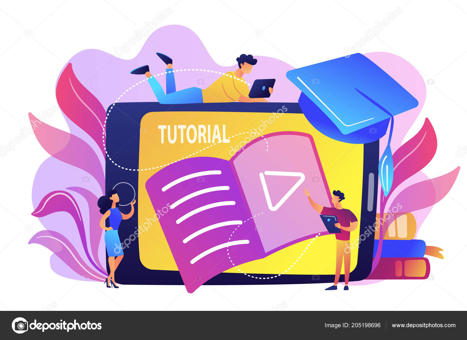 Video tutorial concept vector illustration. Stock Vector by ...