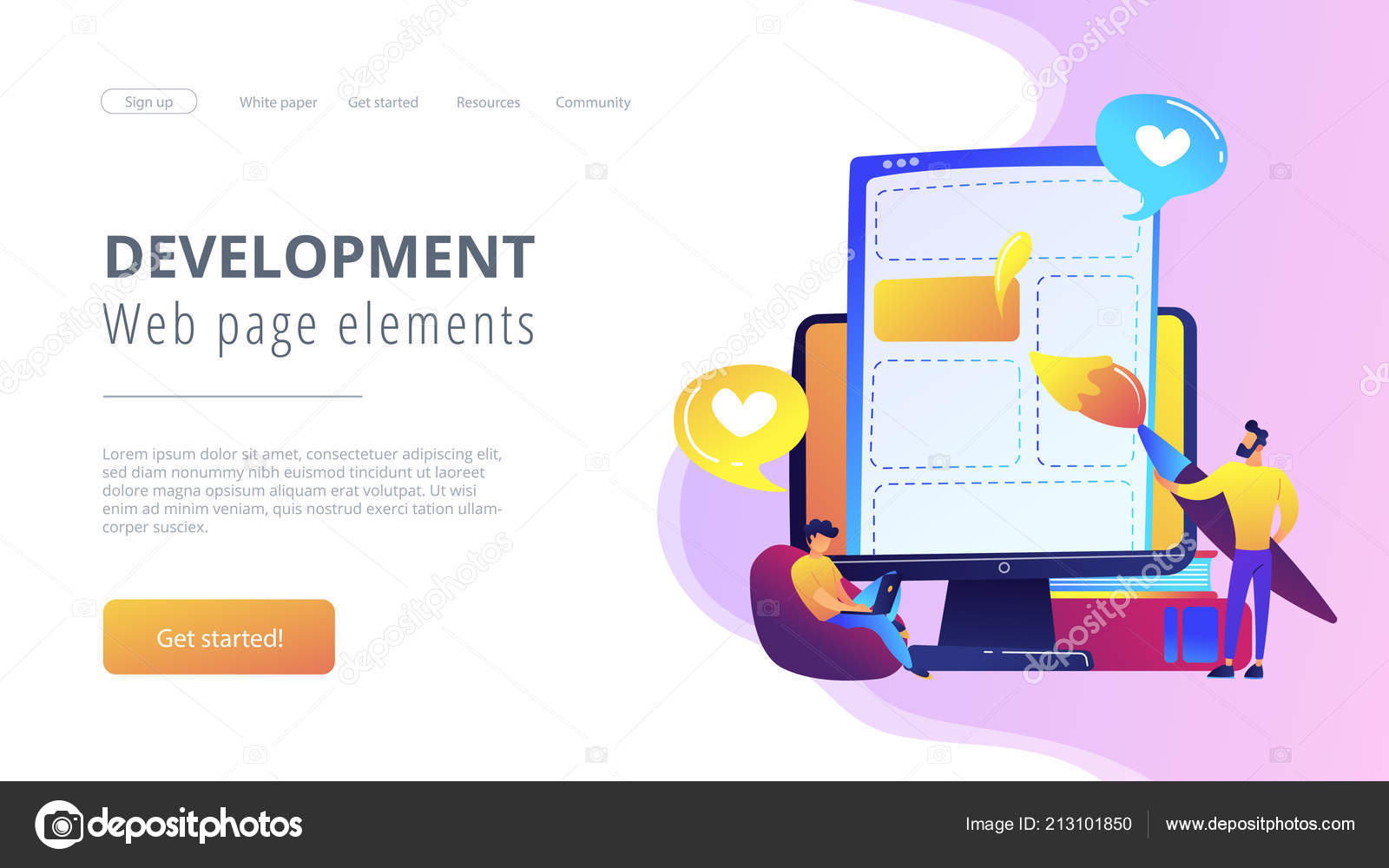 Front end development it concept vector illustration Stock Vector by ...