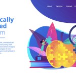 Genetically modified foods landing page concept Stock Vector Image by ©VisualGeneration #302547024