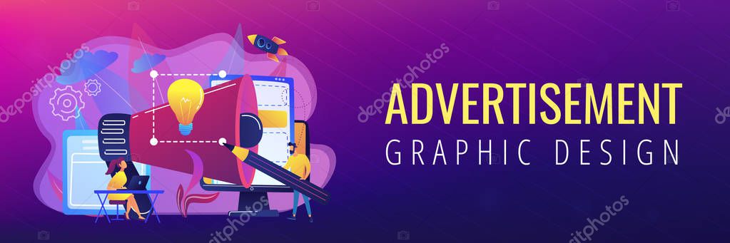 Encabezado del banner del concepto de identidad de marca. 2022