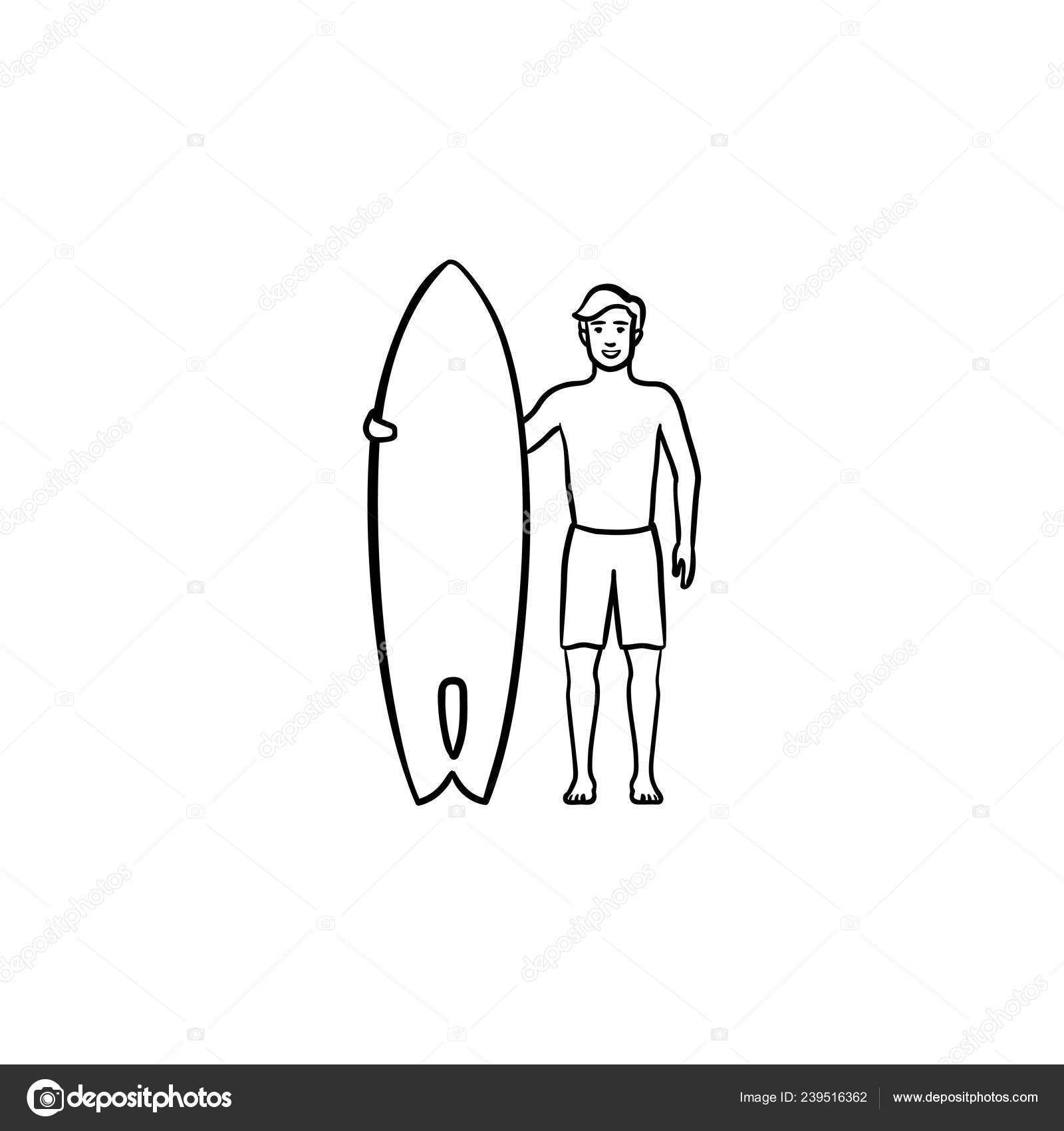 Surfboard Sketch
