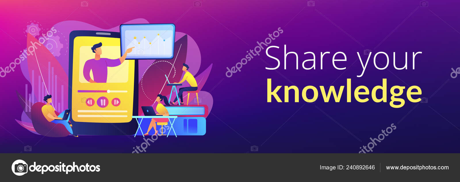 Sharing Knowledge Banner