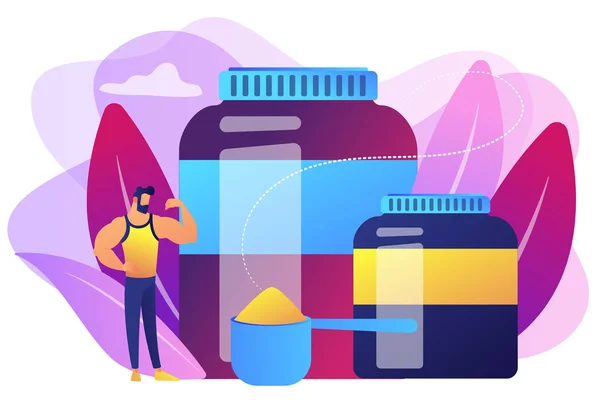 49 Protein powder infographic Vector Images | Depositphotos