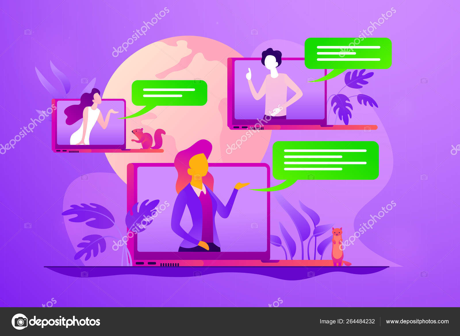 Webinar concept vector illustration. Stock Vector by ©VisualGeneration ...