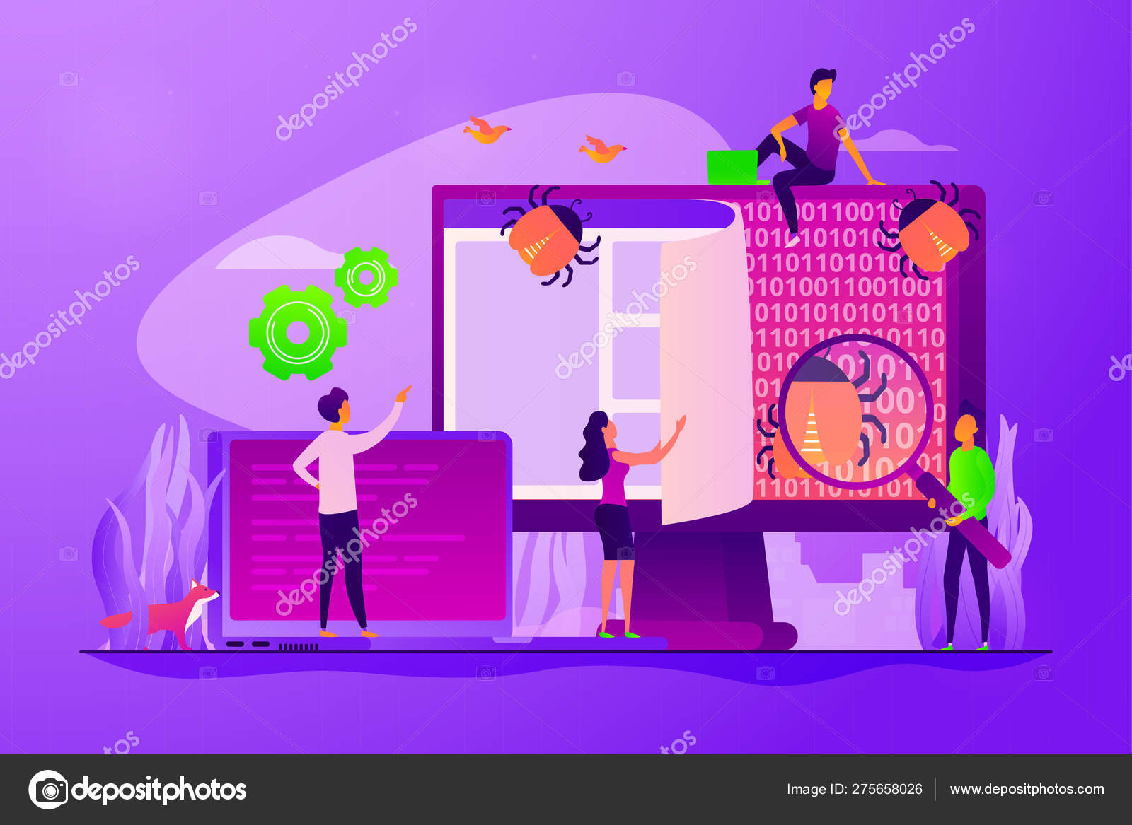 软件测试概念向量例证图库矢量图作者:© VisualGeneration 275658026 软件测试概念向量例证图库矢量图作者:© VisualGeneration 275658026