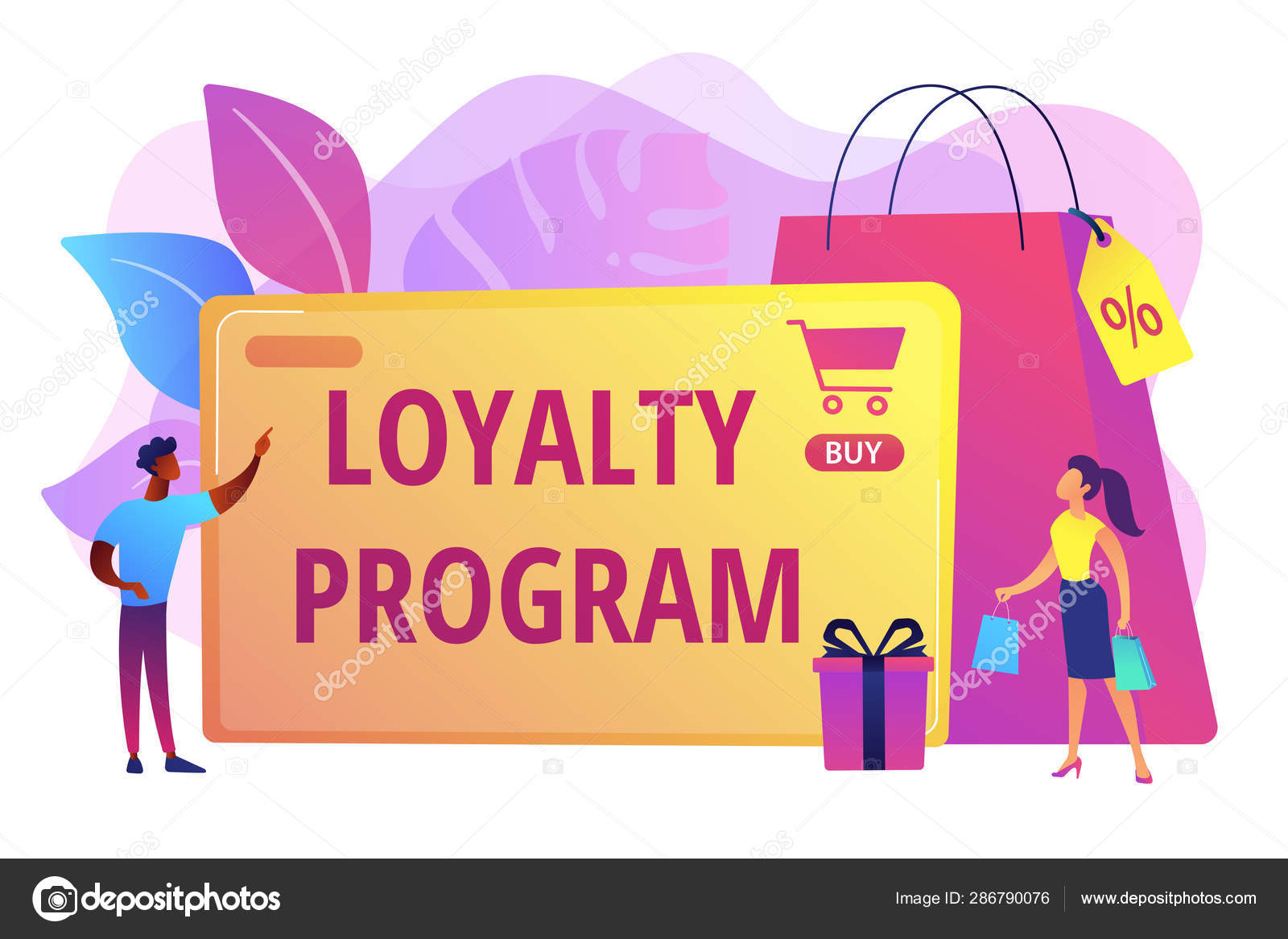 Loyalty program concept vector illustration Stock Vector Image by ...