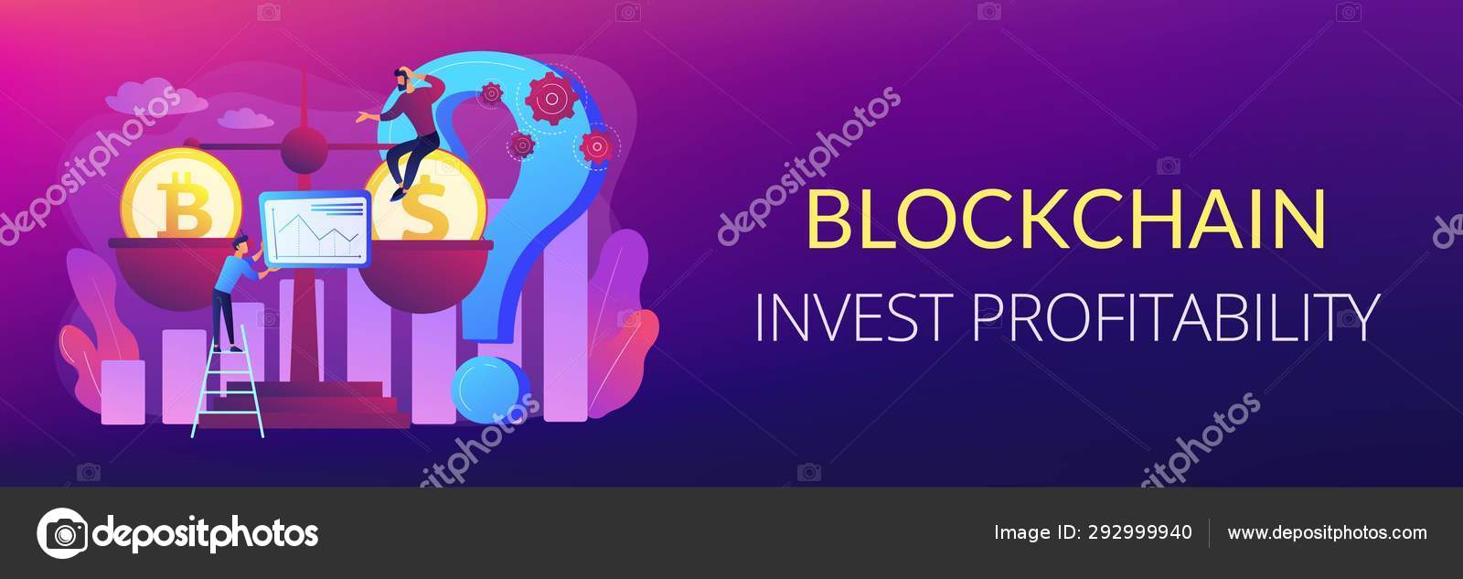 Bitcoin price prediction concept banner header Stock Vector Image by ...
